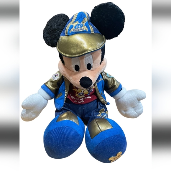 Disney | Toys | Disneyland Resort Mickey Mouse 5th Anniversary Plush ...
